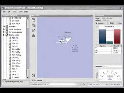 How To Use The Chemcollective Virtual Lab Tutorial Youtube