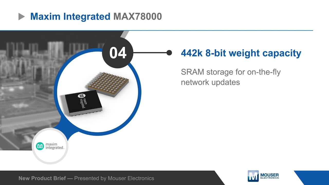 Maxim Integrated Max78000 Ultra Low Power Arm Cortex M4 Processor New