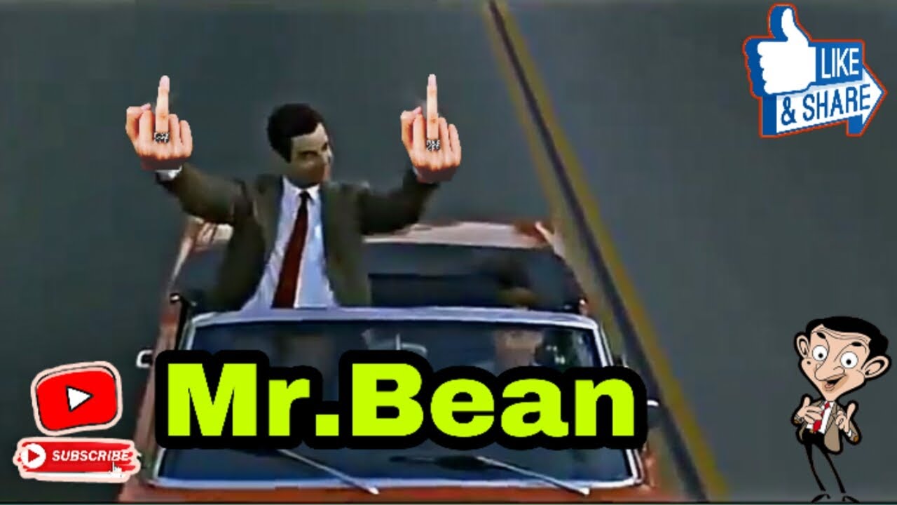 Mr Bean Middle Fingerёясжёясж Funnyclip ёяшвёяшб Youtube
