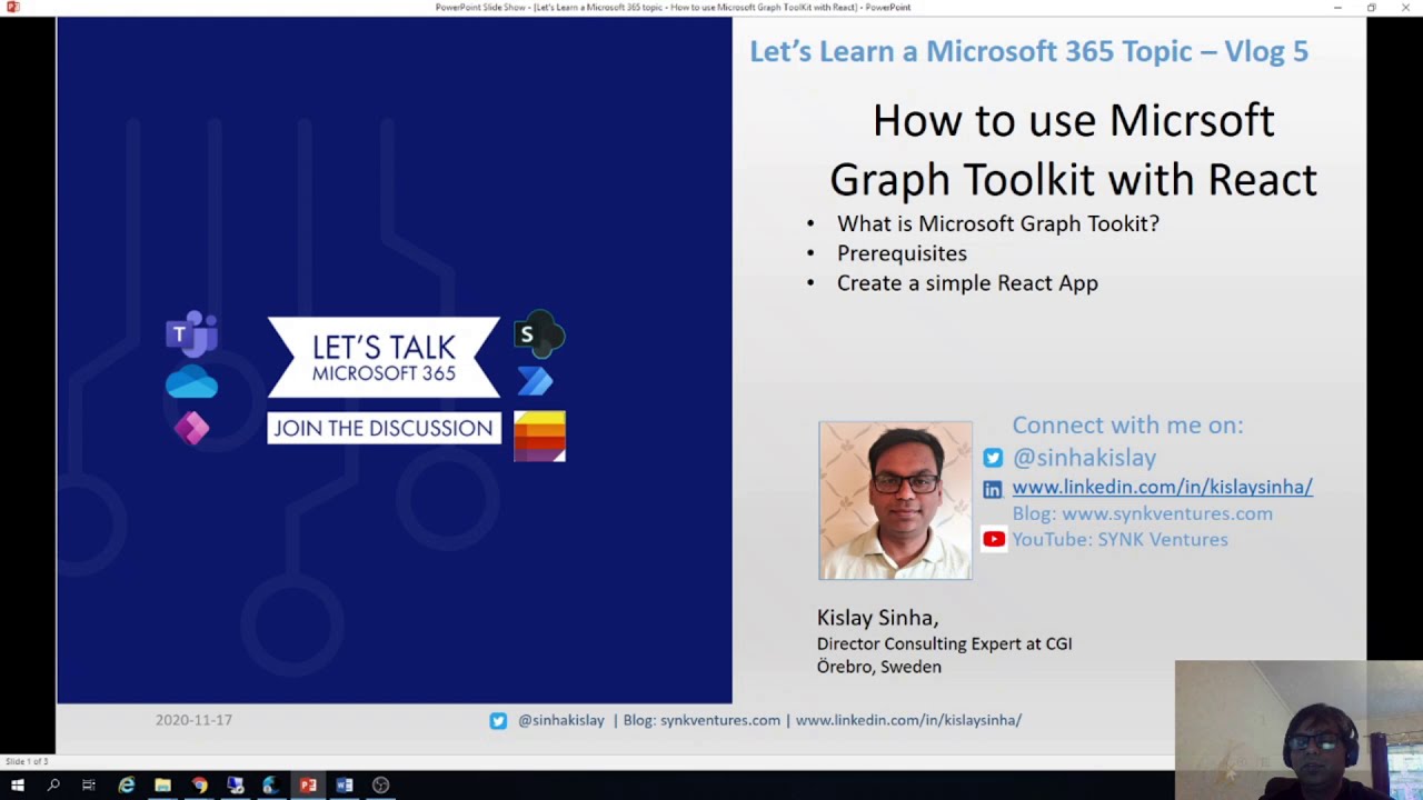 How To Use Microsoft Graph Toolkit With React Let S Learn A Microsoft