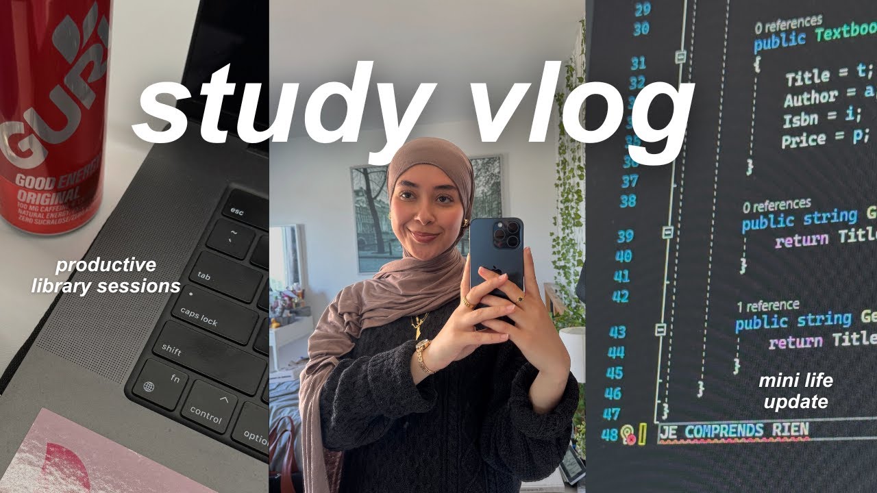 Study Vlog Study Sessions Some Yapping Youtube