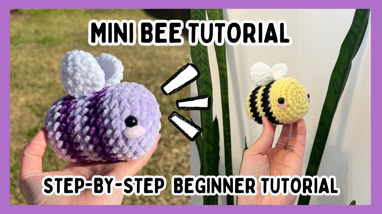 Amigurumi Bee Tutorial
