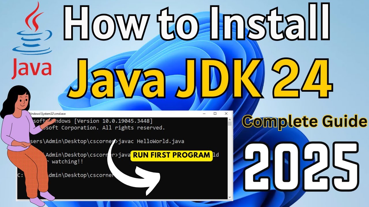 How To Install Java Jdk 24 On Windows 11 2025 Complete Guide Latest