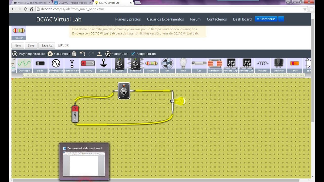 Protoboard Online Youtube