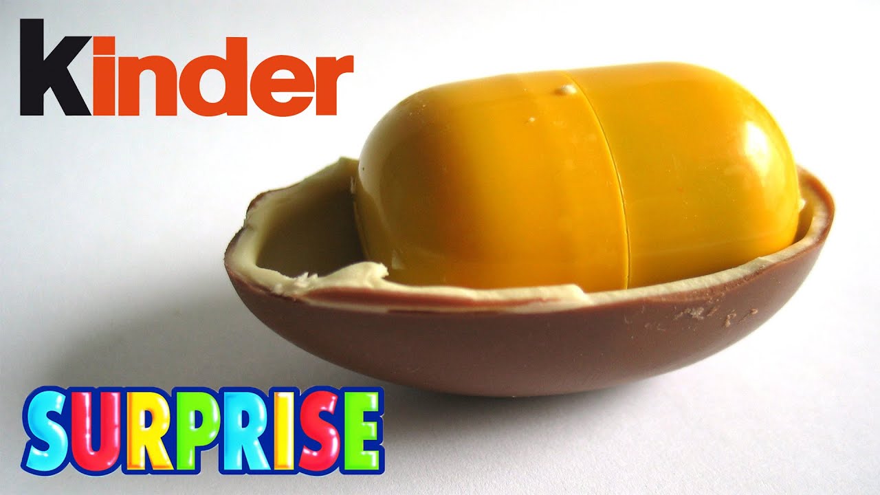 Kinder Surprise Egg Unboxing Youtube