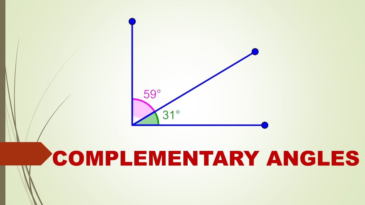 Complementary Angles Definition