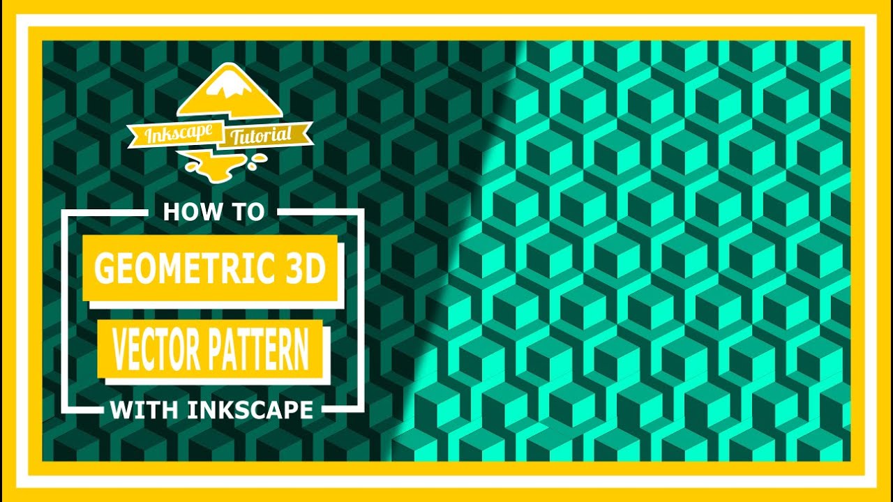 Inkscape Tutorial For Beginners How To Create A Geometric Seamless