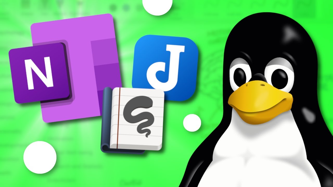 The Best Onenote Alternatives On Linux Youtube