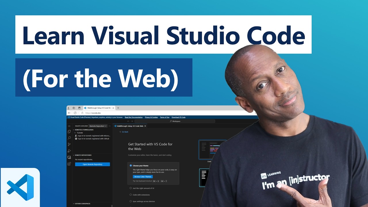 Learn Visual Studio Code For The Web Youtube