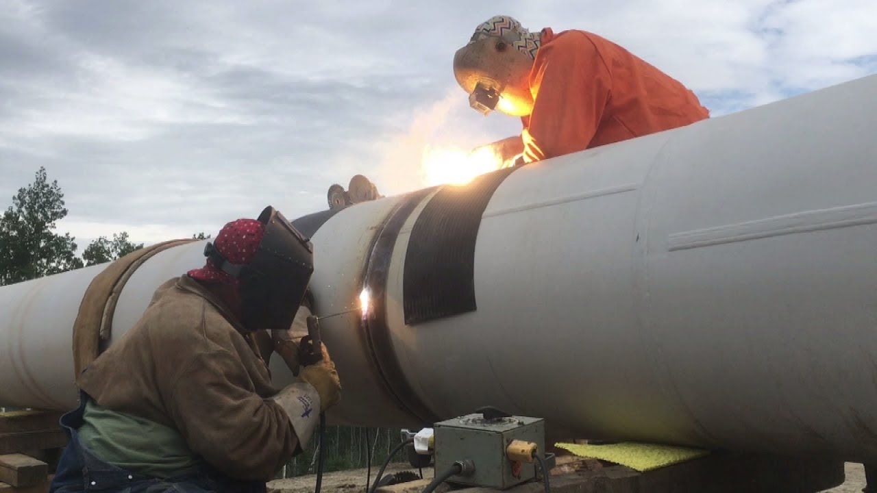 30 Inch Spool Piece Welding Pipeline Fabrication Youtube