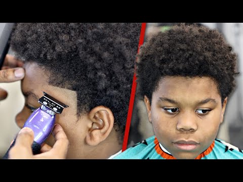 New Technique Haircut Tutorial Burst High Taper Curl Sponge Afro