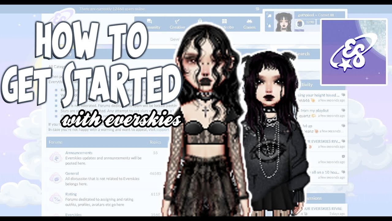 How To Get Started Everskies Youtube