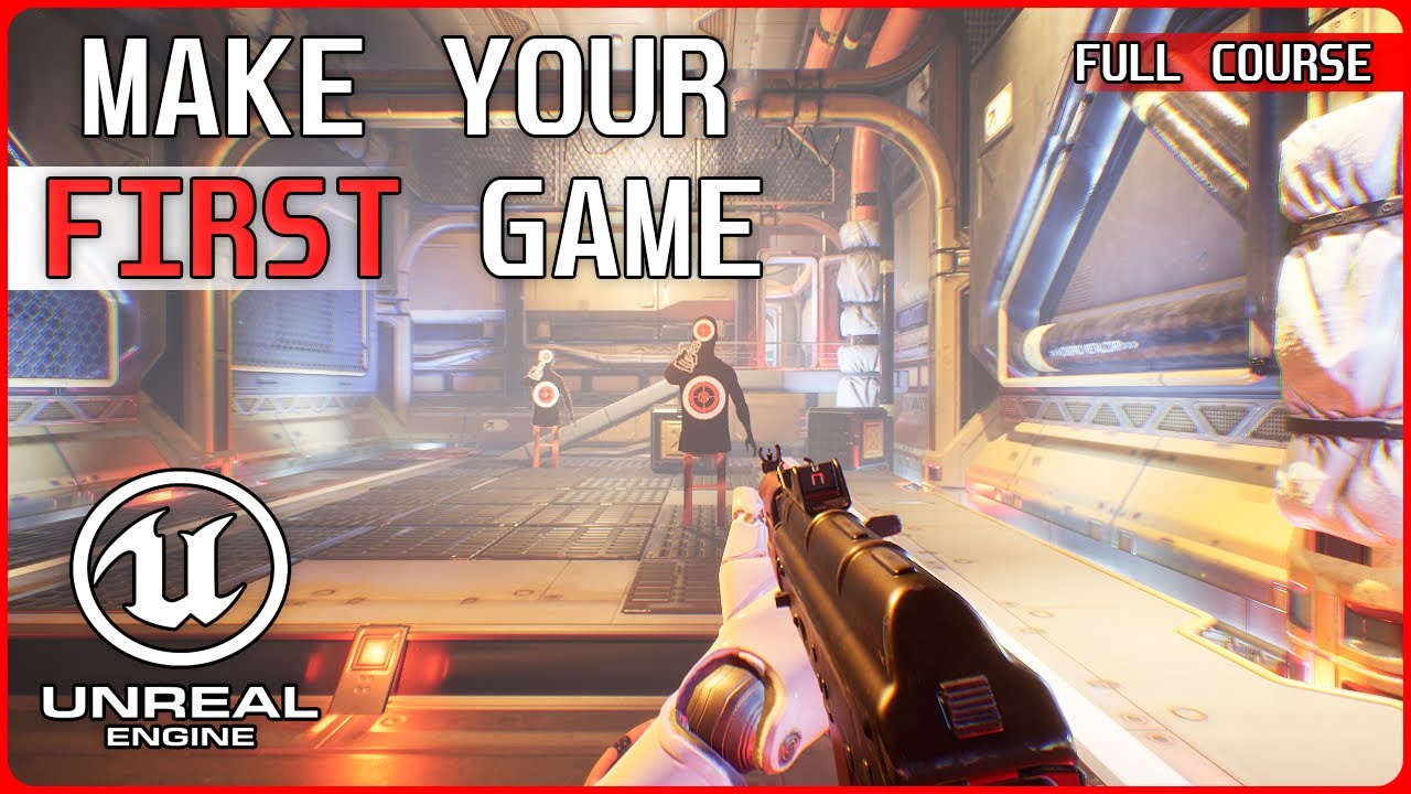 How To Make Fps Shooter Game In Unreal Engine 5 Full Beginner Course