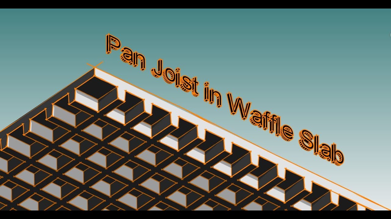 Everyday Revit Day 379 Waffle Slab With Pan Joist Using Beam System