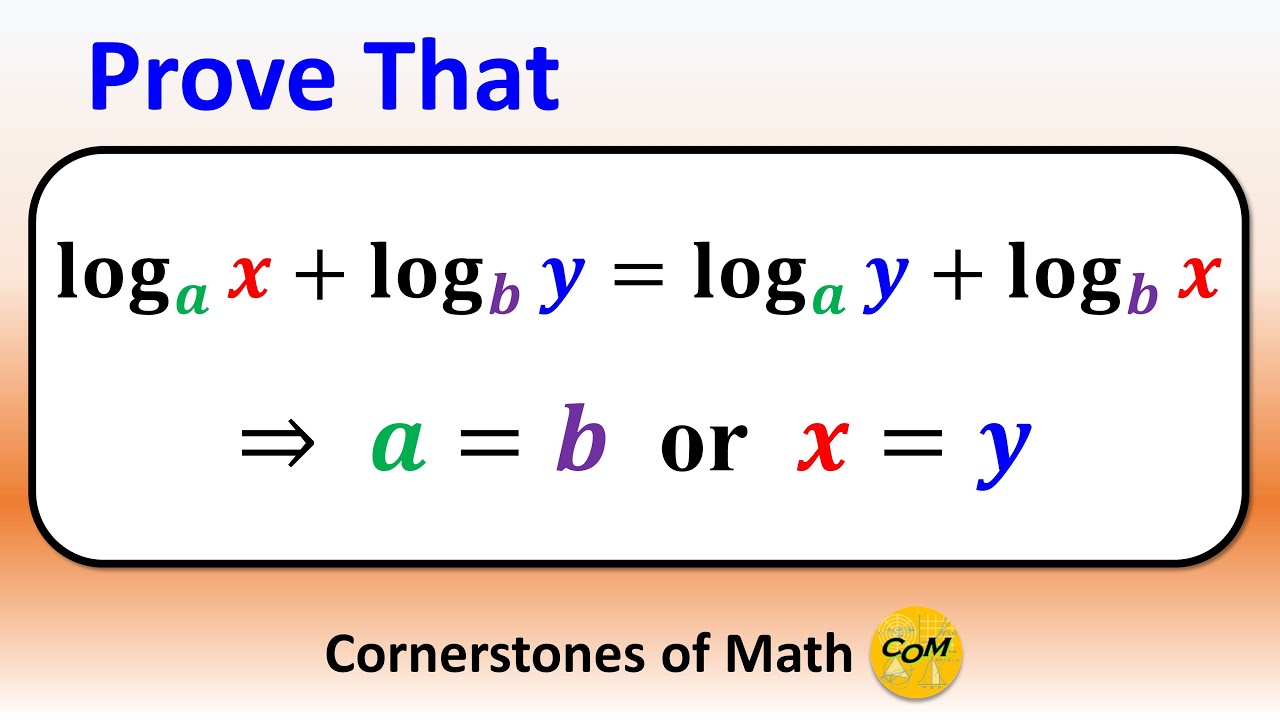 Another Logarithm Problem Youtube