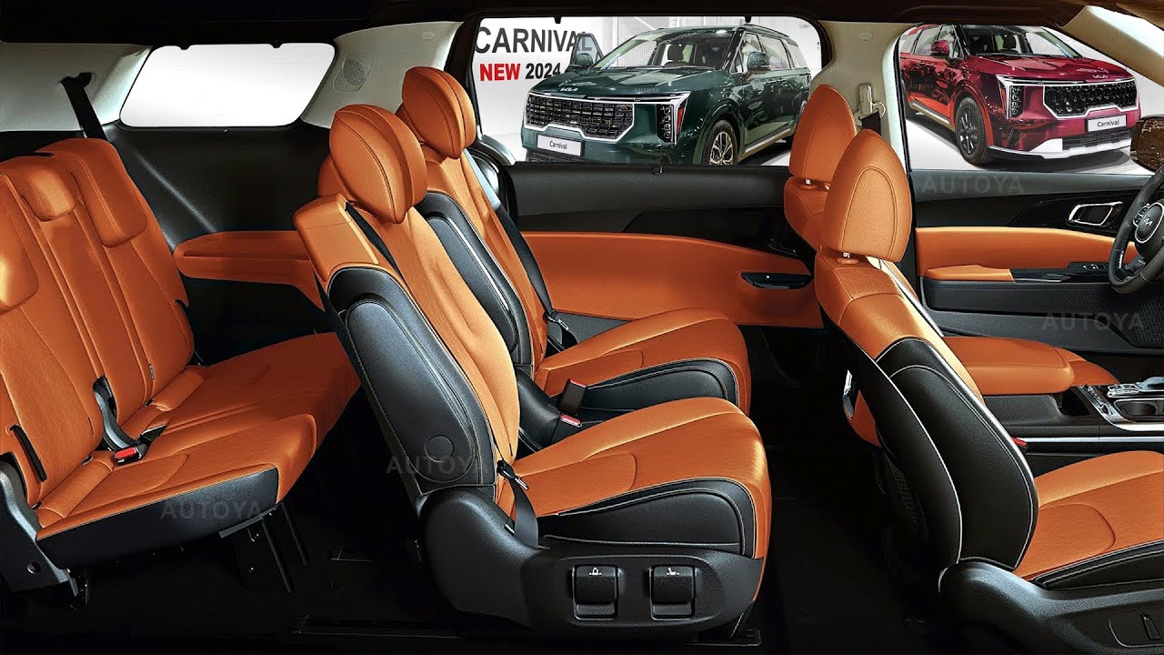 Kia Minivan 2024 Innenraum