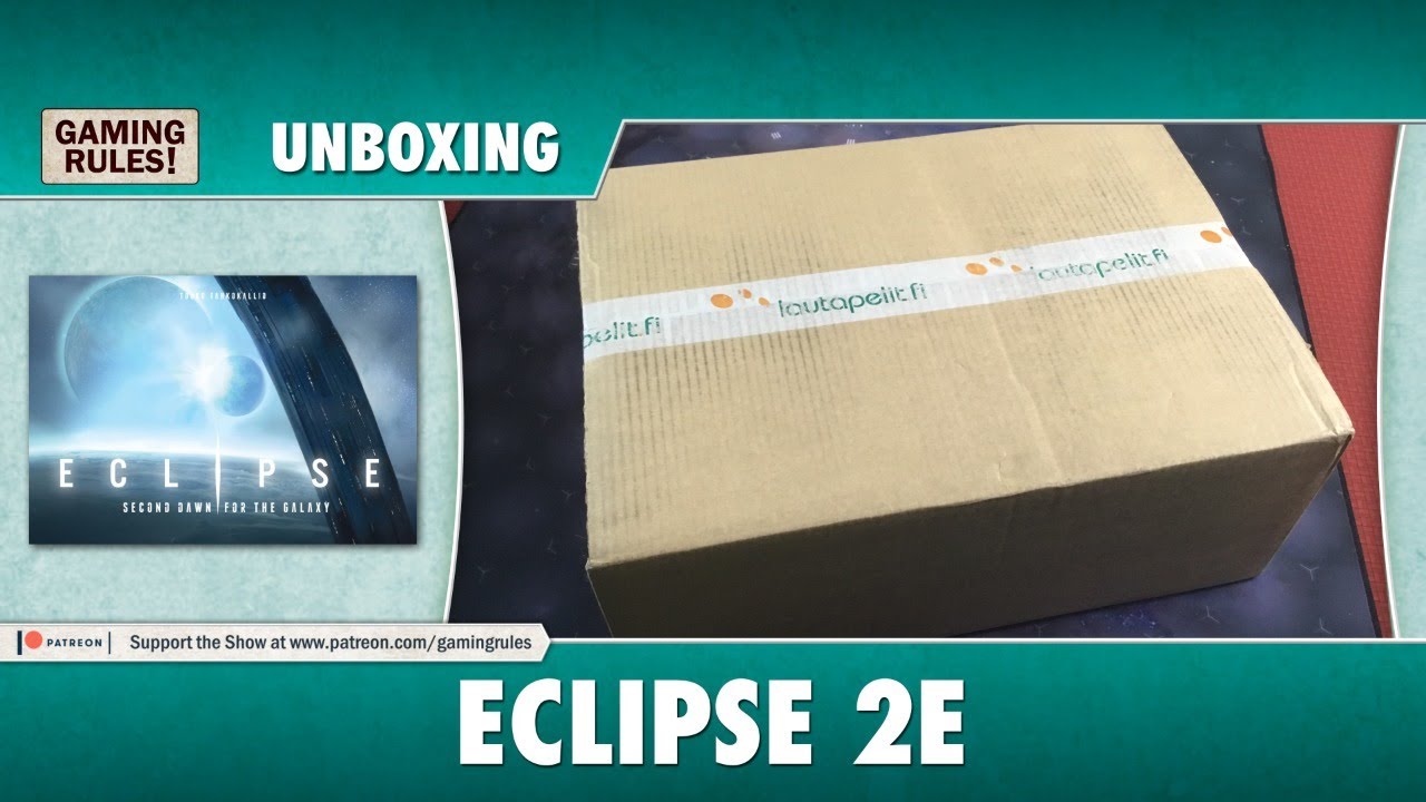Eclipse 2nd Edition Live Unboxing Youtube