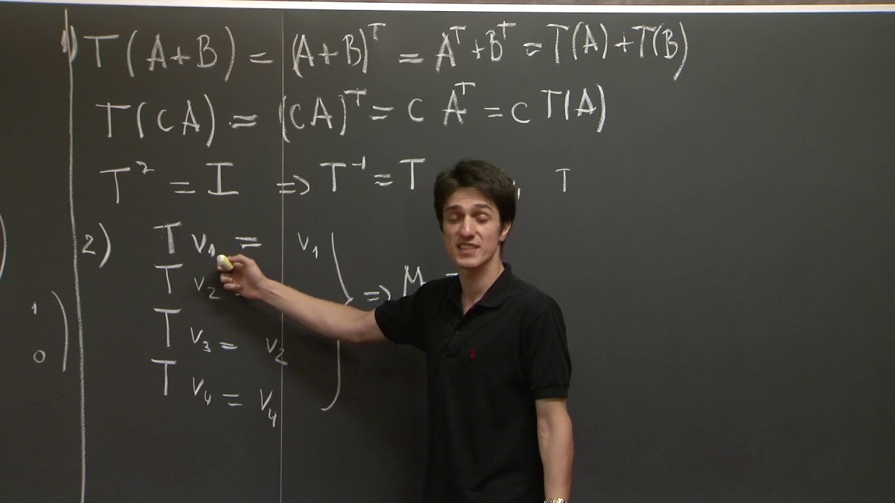 Linear Transformations Youtube