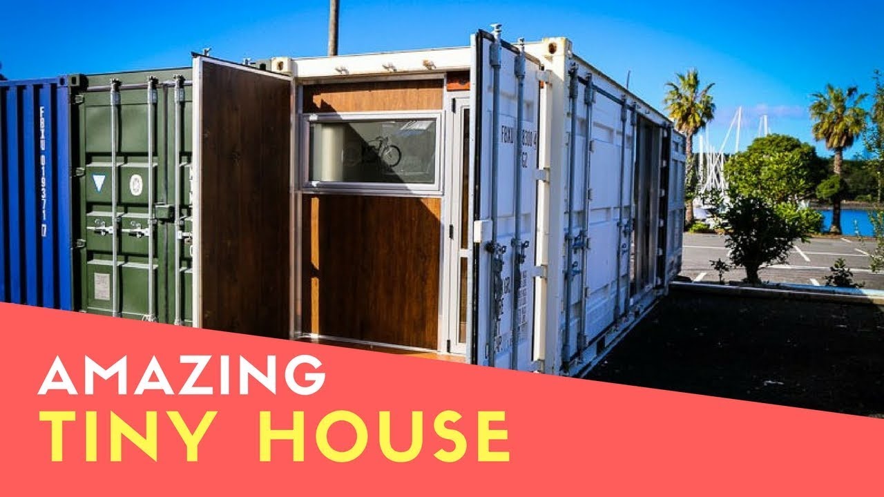 Beautiful Boat Builder S Incredible 20ft Shipping Container Home Youtube