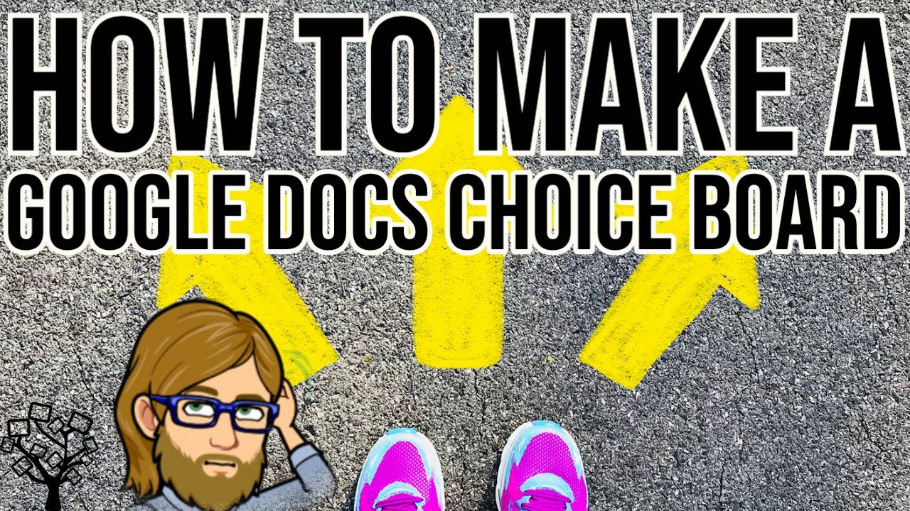 How To Make A Google Docs Choice Board Youtube