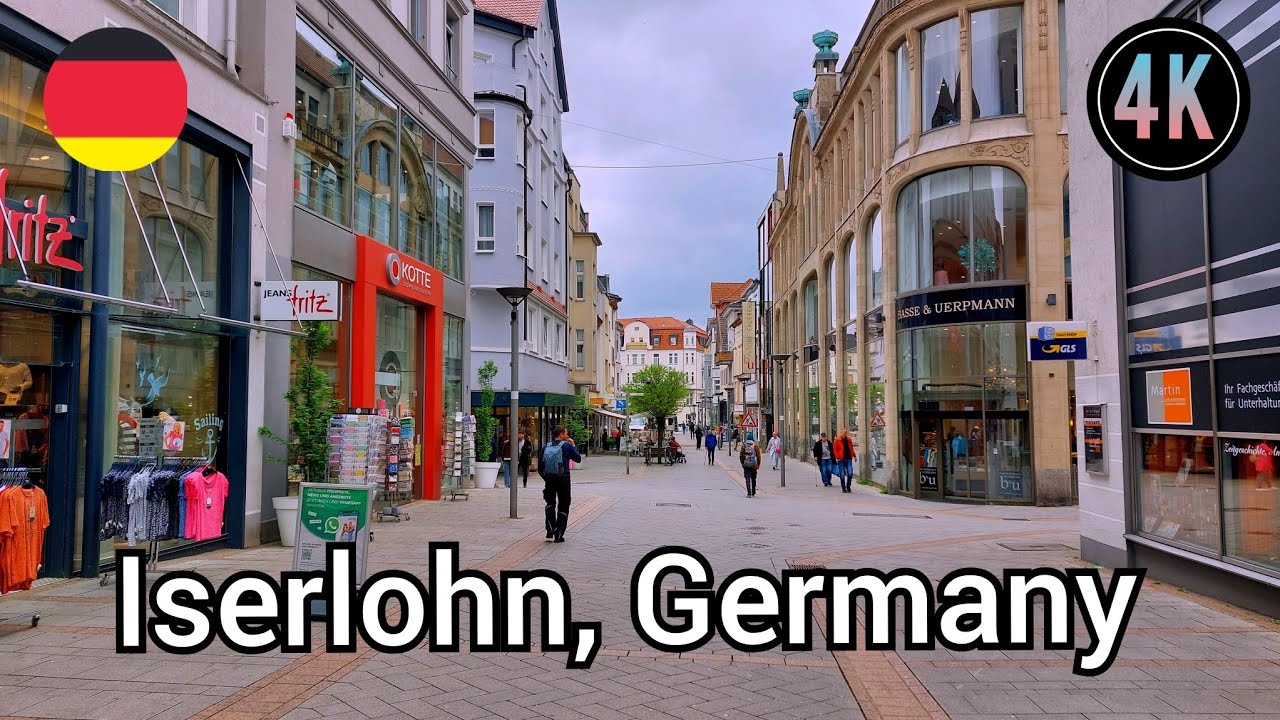 Iserlohn Germany Tour Iserlohn Nrw In Deutschland 4k 60fps Youtube