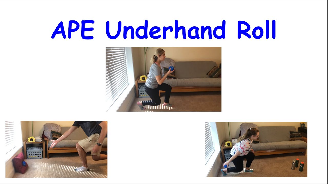 Ape Underhand Roll Youtube