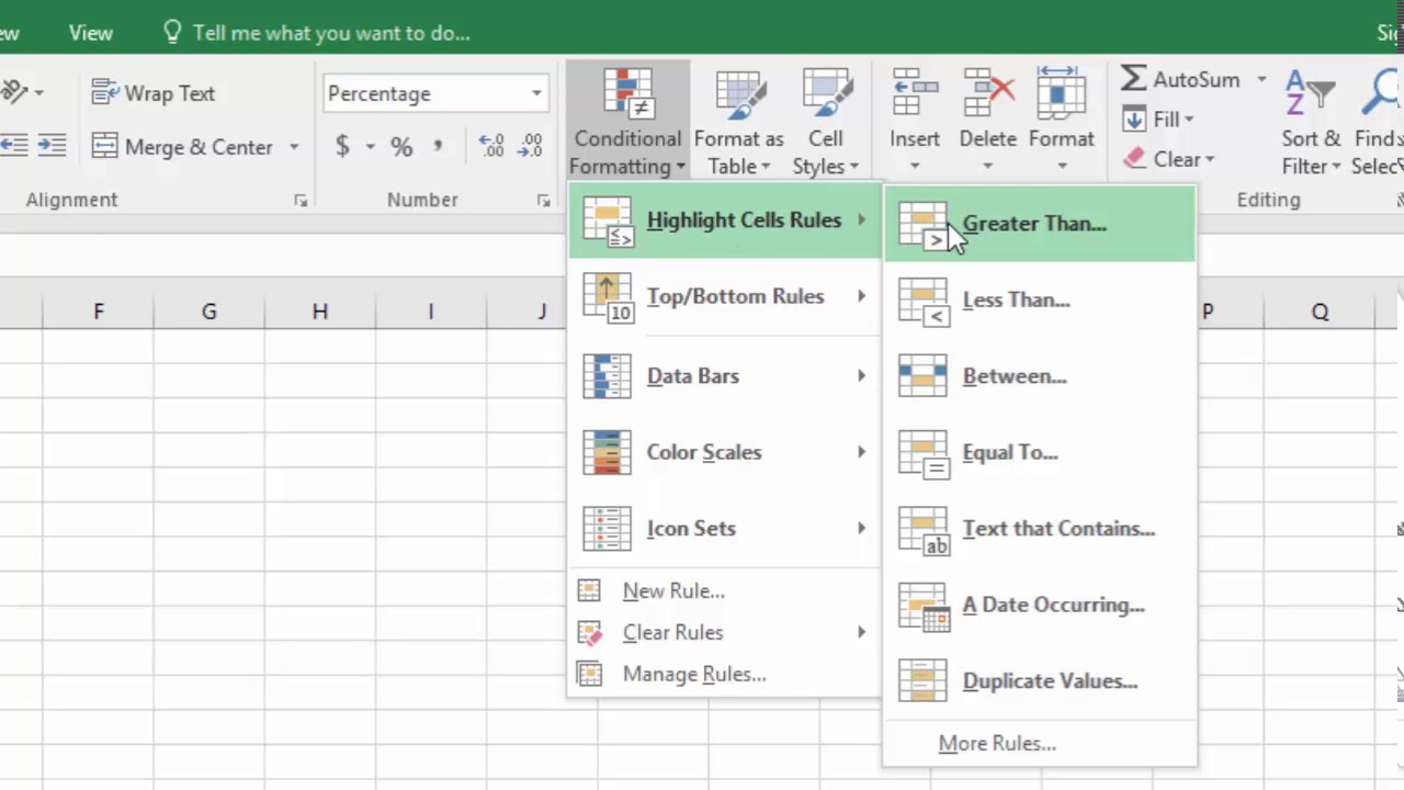 Excel Formatting Youtube