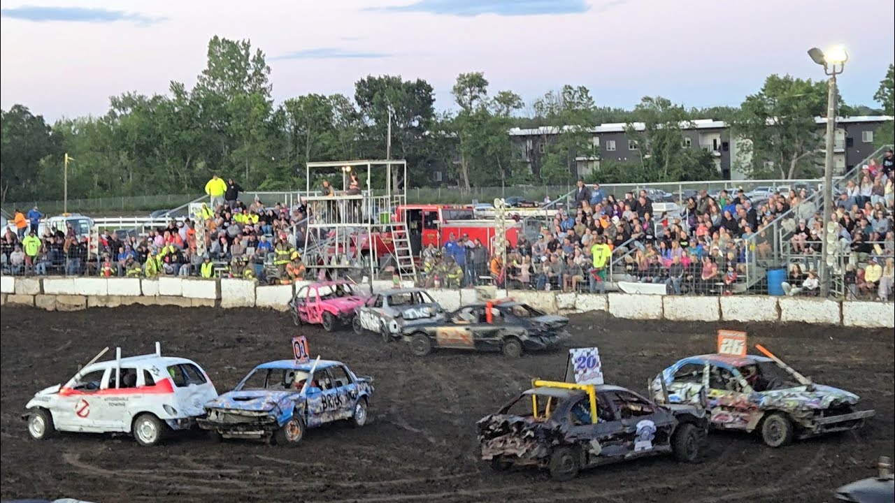 2024 Nicollet County Fair Demolishin Derby Compacts Youtube