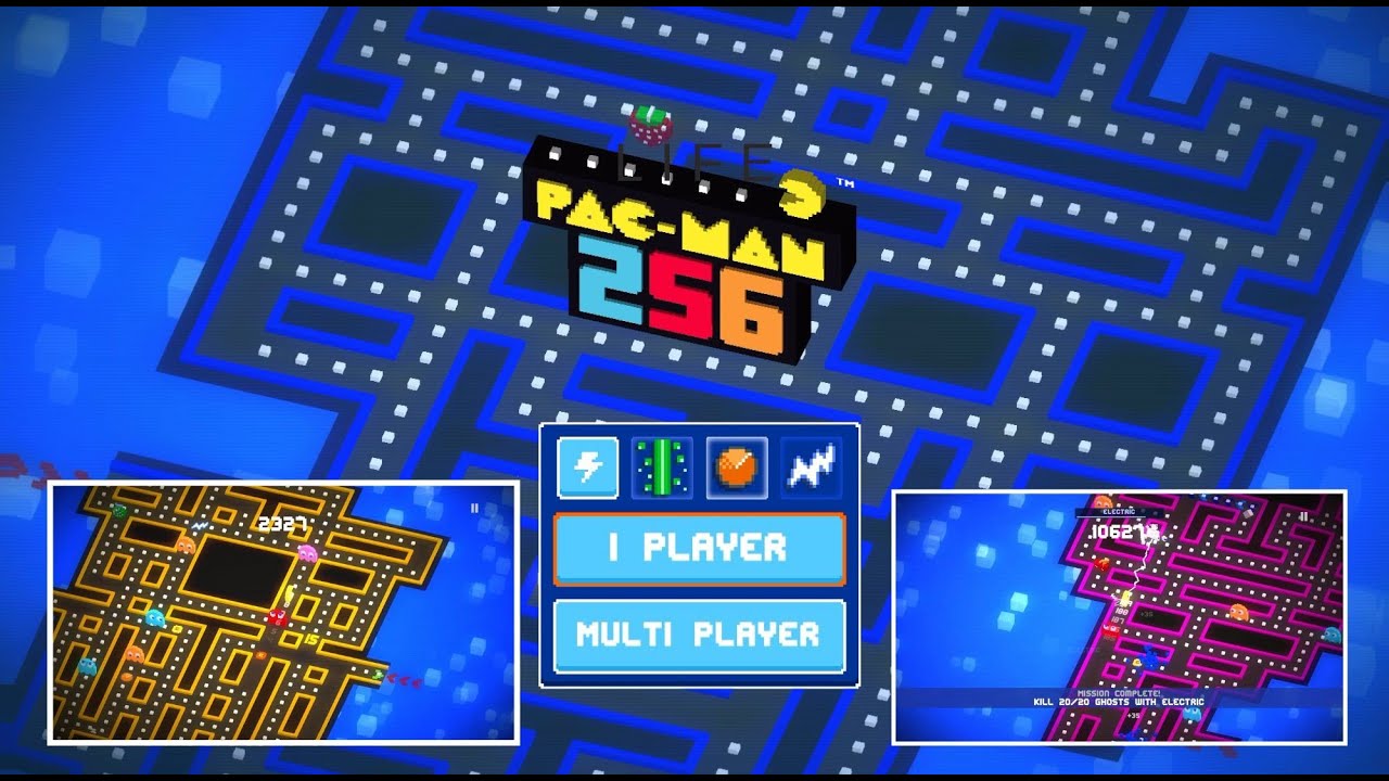 Pac Man 256 Remake New Version Youtube