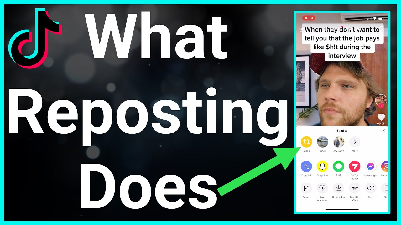 Reposting On Tiktok What S Behind It Practical Tips