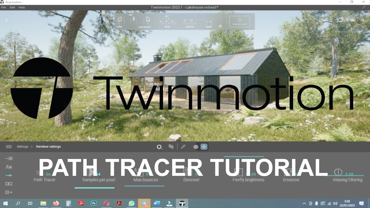 Twinmotion Tutorial Series Eps 01 Path Tracer Youtube
