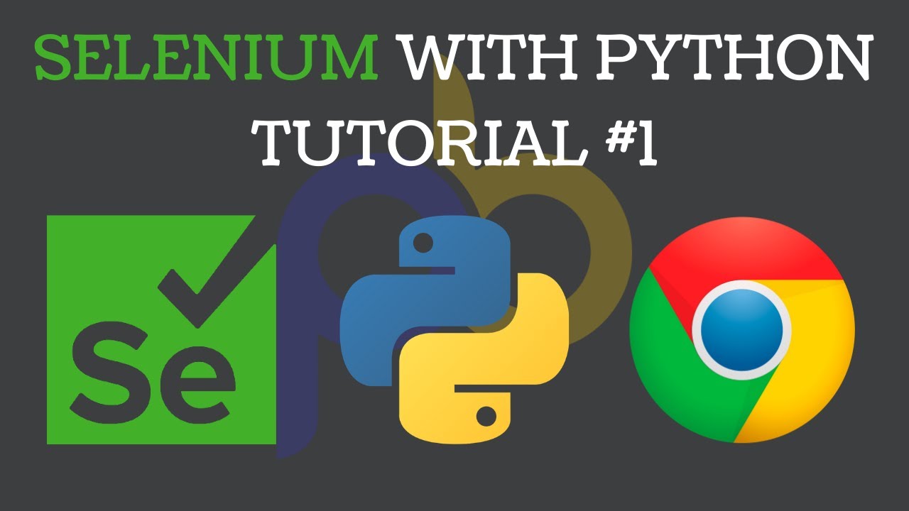 Selenium With Python Tutorial 1 Install Selenium And Chromedriver