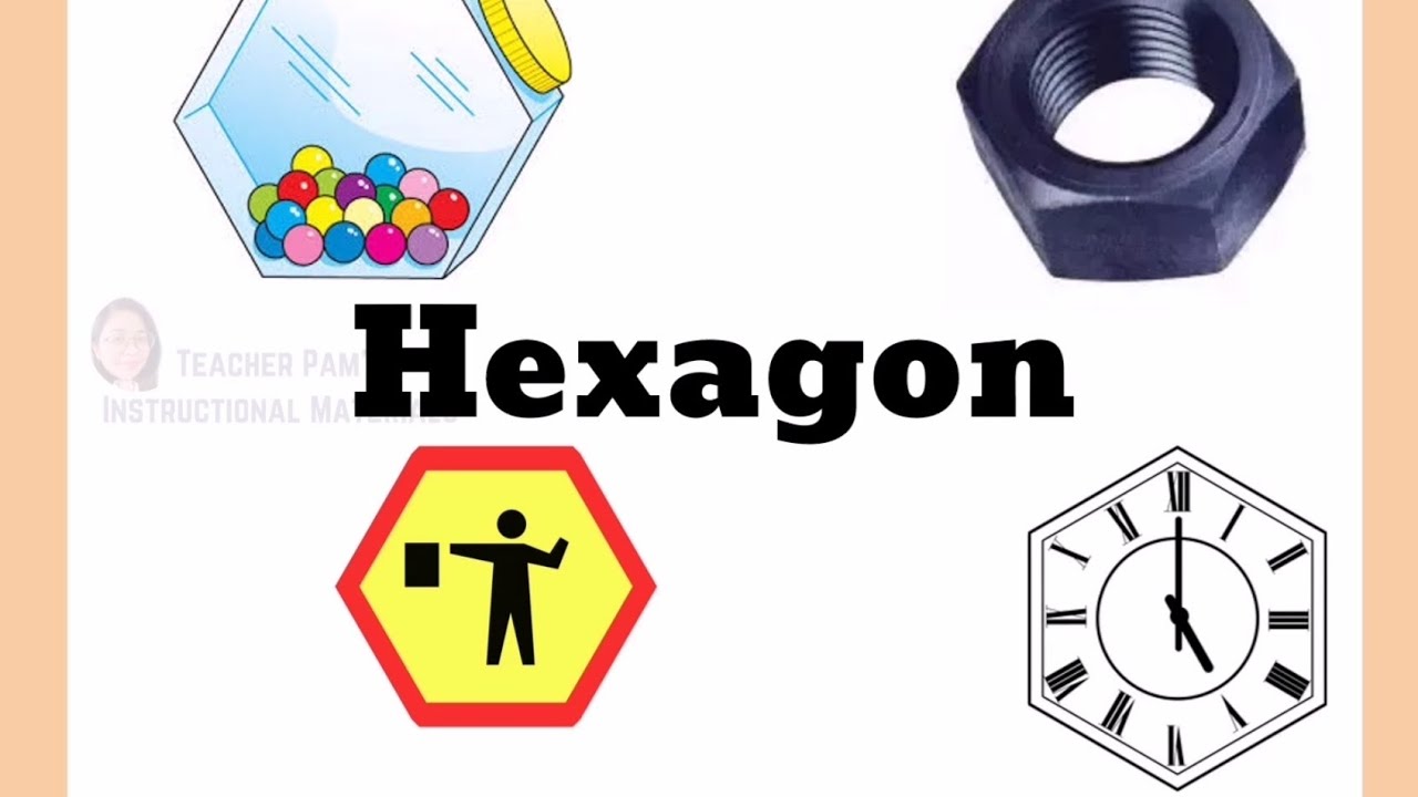 Hexagon Shaped Objects For Kids