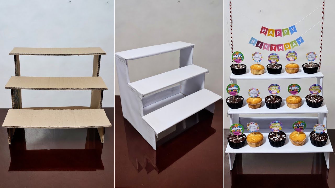 Cake Cardboard Cupcake Stand At Jackson Steinfeld Blog