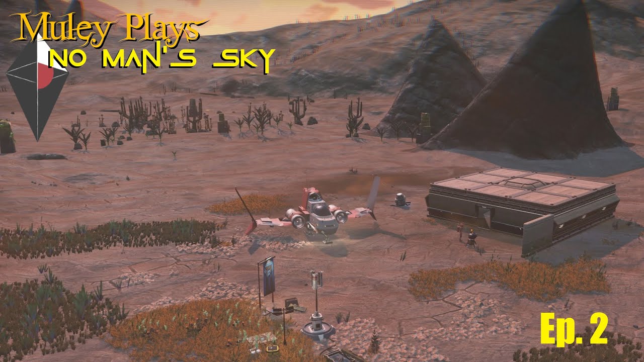 Let S Play No Man S Sky Episode 2 Building A Base Youtube