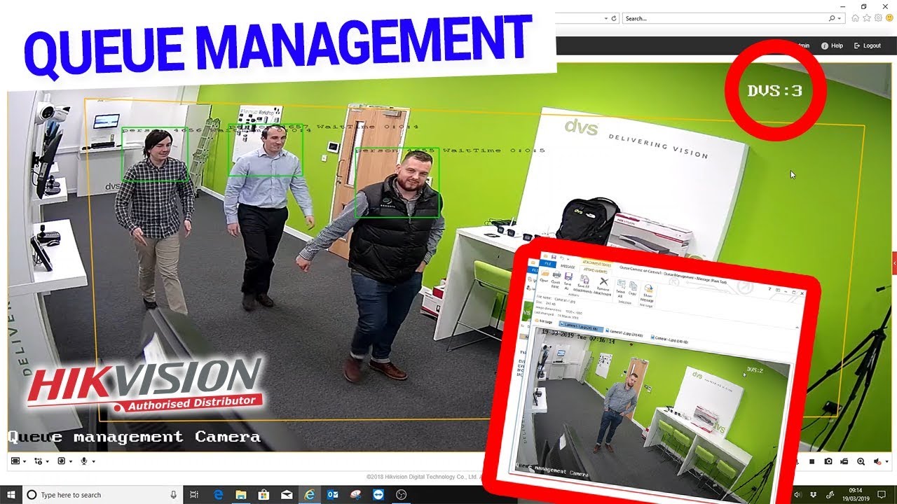 Hikvision Queue Management Camera Youtube
