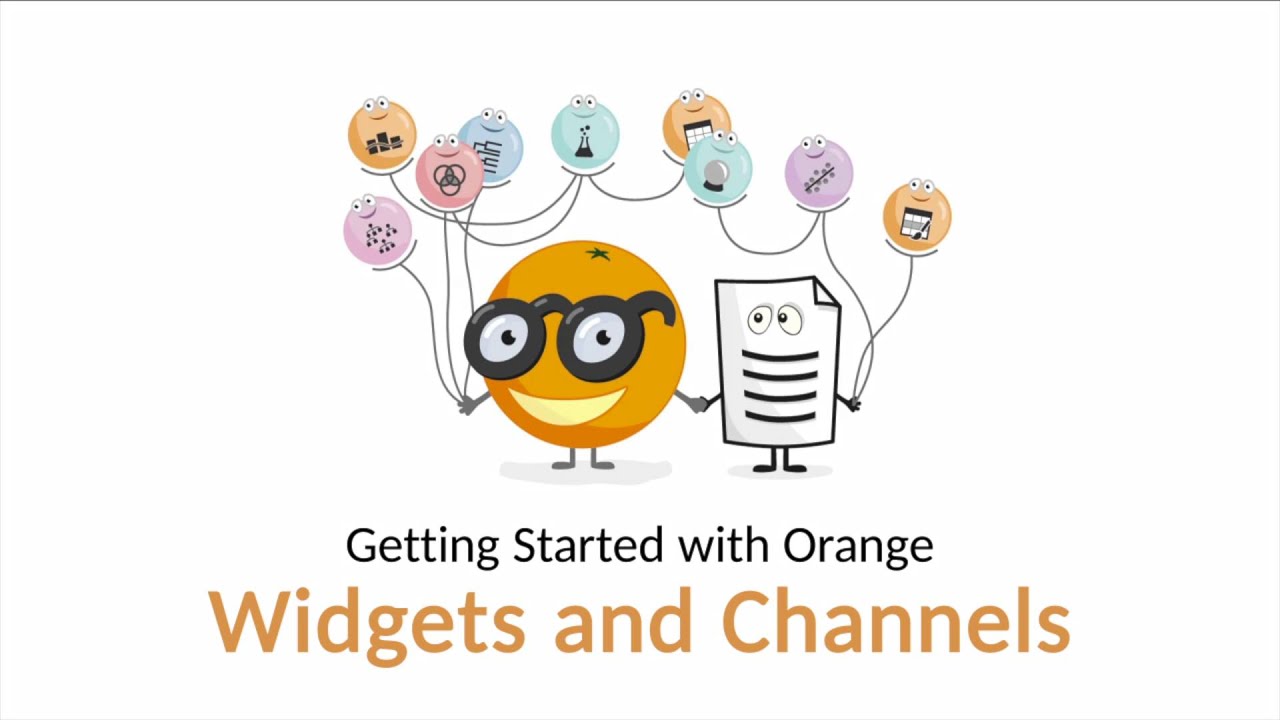 Getting Started With Orange 03 Widgets And Channels Youtube