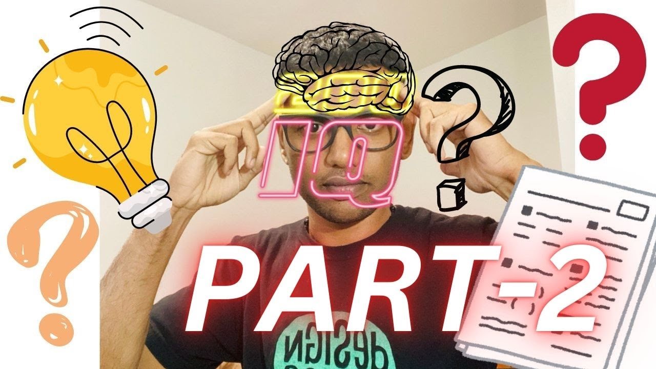 Iq Test Part 2 Pattern Recognition Youtube
