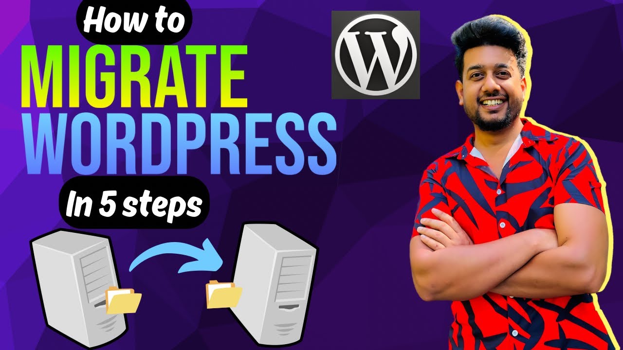 How To Migrate Wordpress Site To New Host Youtube