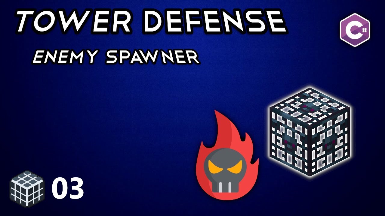 Unity Tower Defense Enemy Spawner тщц C 03 Youtube
