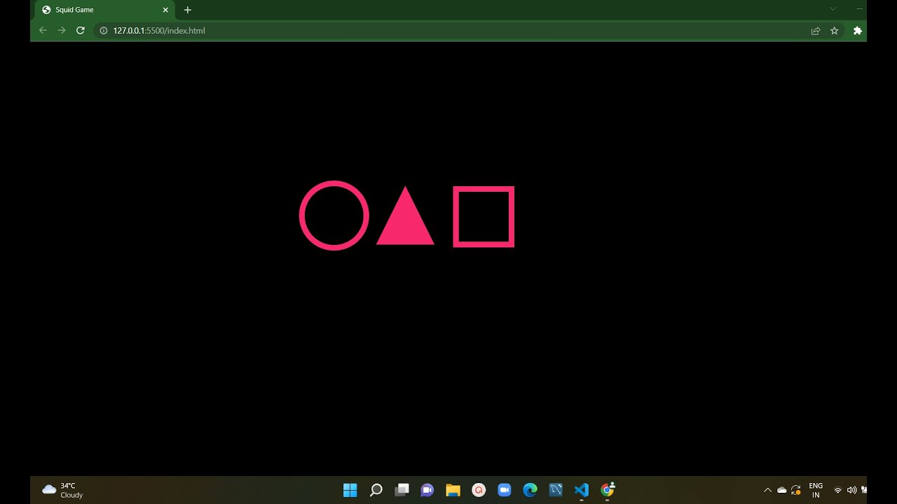 Squid Game In Css With Source Code Step By Step Tutorial Youtube