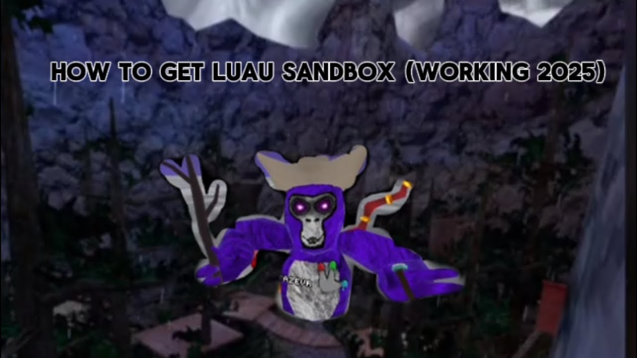How To Get Luau Sandbox Map Working 2025 Youtube