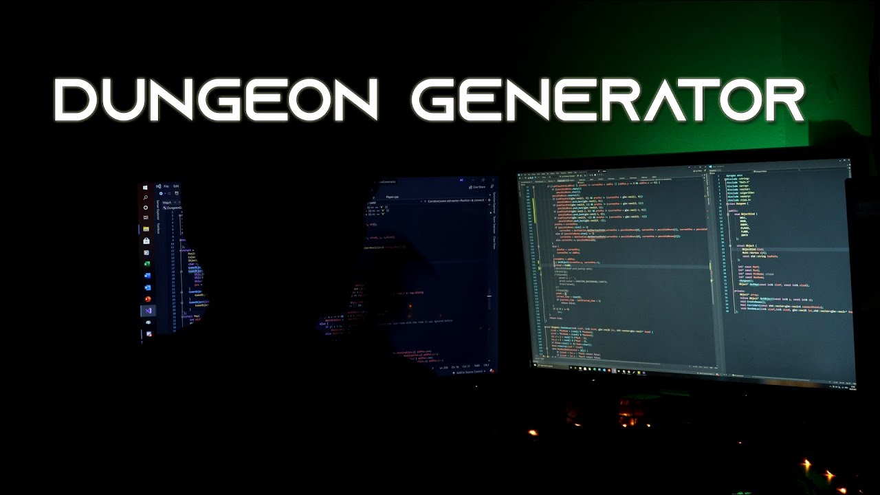 Random Dungeon Generator In C Youtube