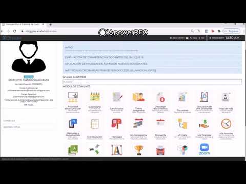 Tutorial Matriculas Youtube