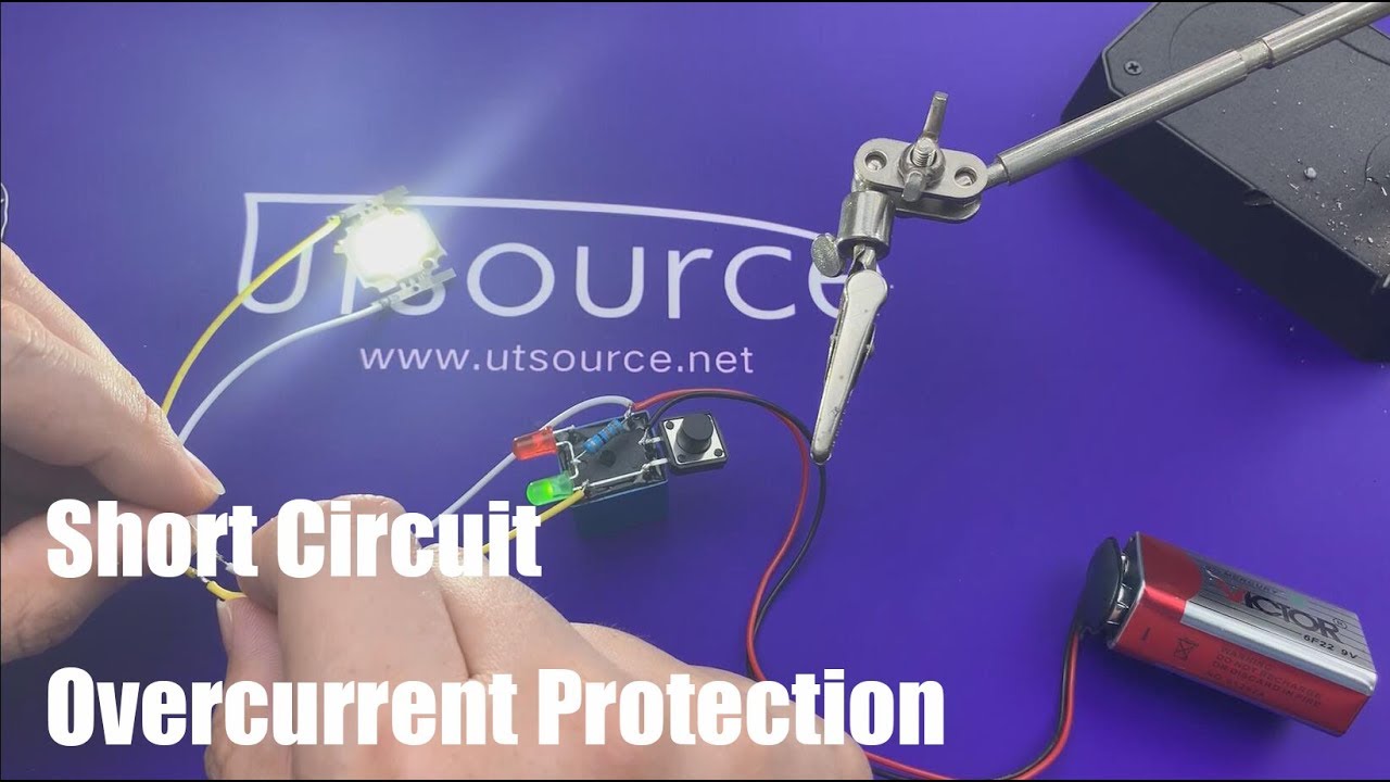 Diy Short Circuit Overcurrent Protection Utsource Youtube