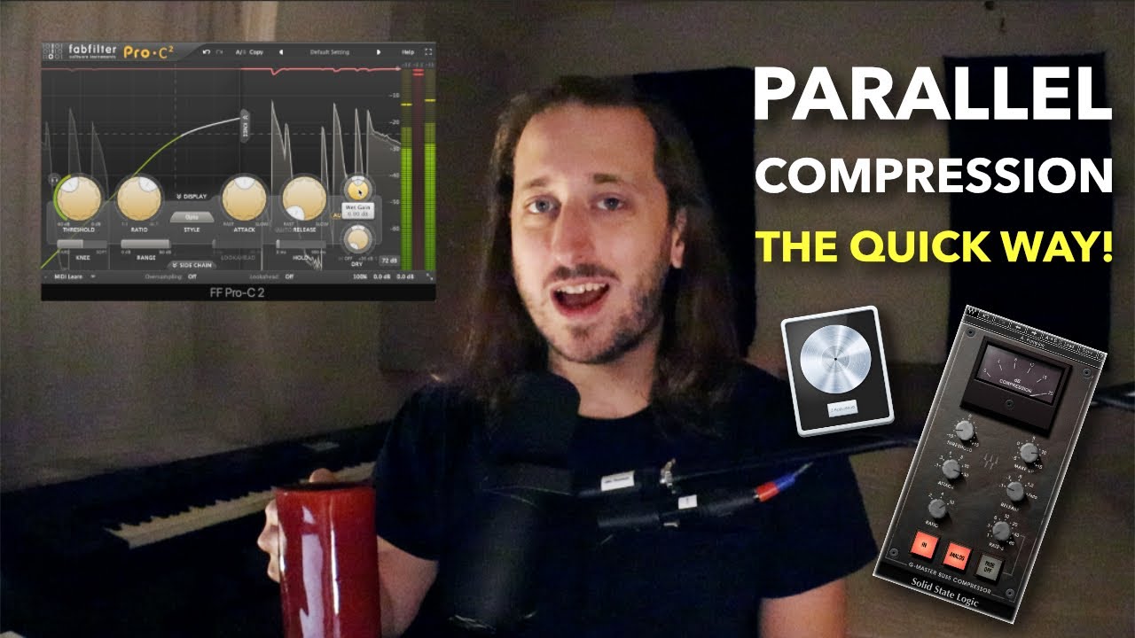 Parallel Compression For Drums The Quick Way Logic Pro X Tutorial