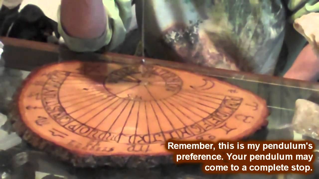 How To Use A Pendulum Board Youtube