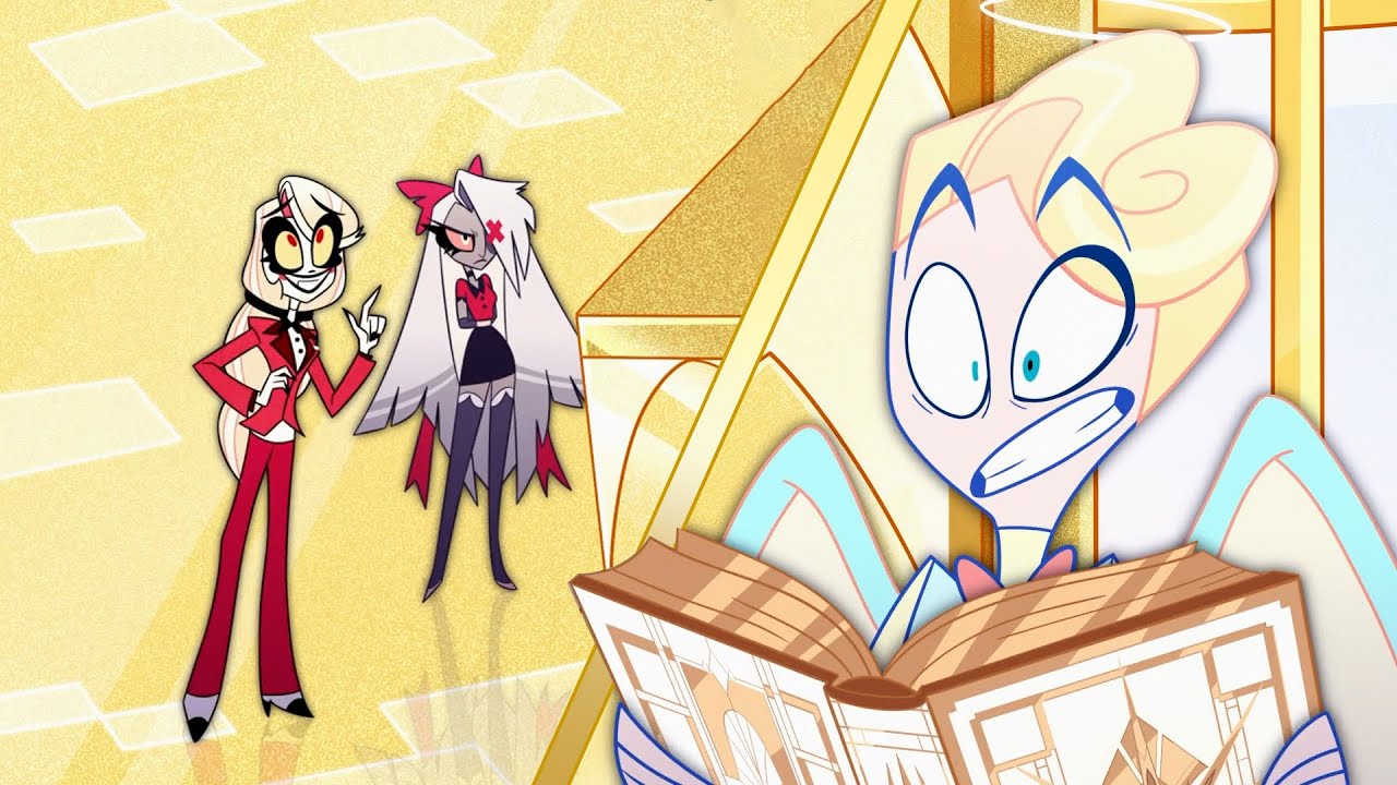Denner Hat On Tumblr Hazbin Hotel Heaven Court