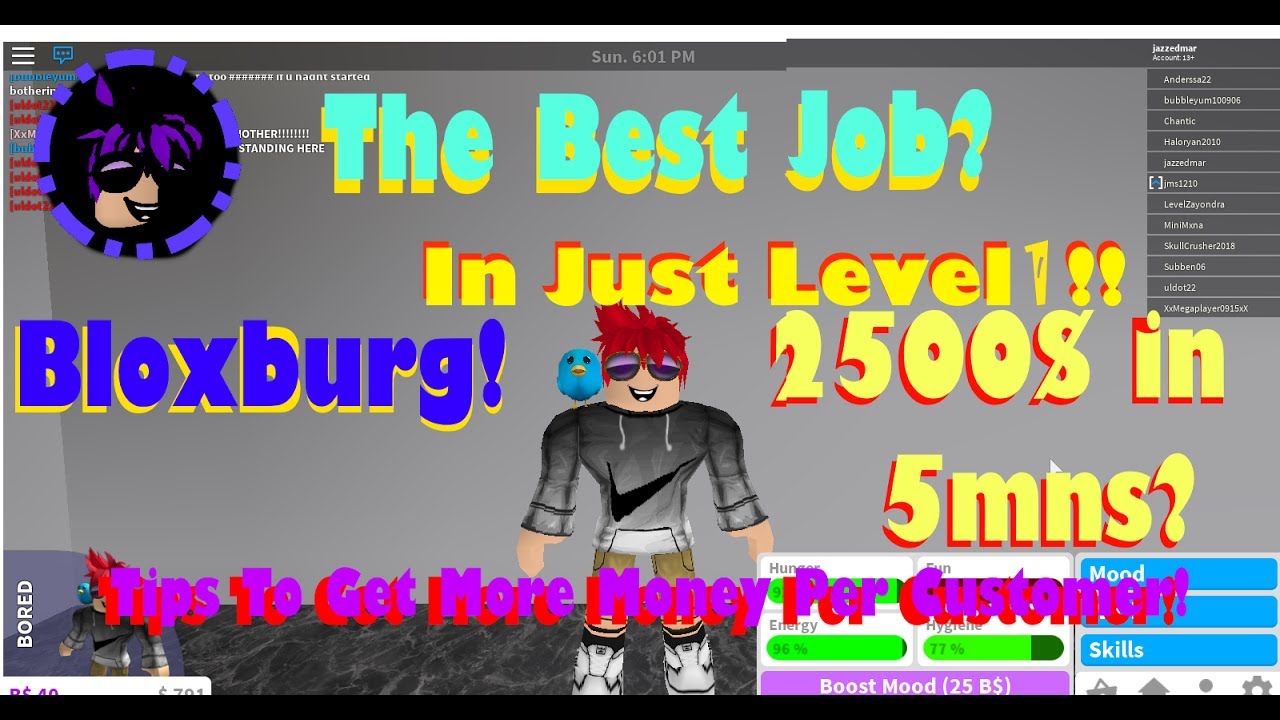 Bloxburg Job Ideas At Nicholas Warrior Blog