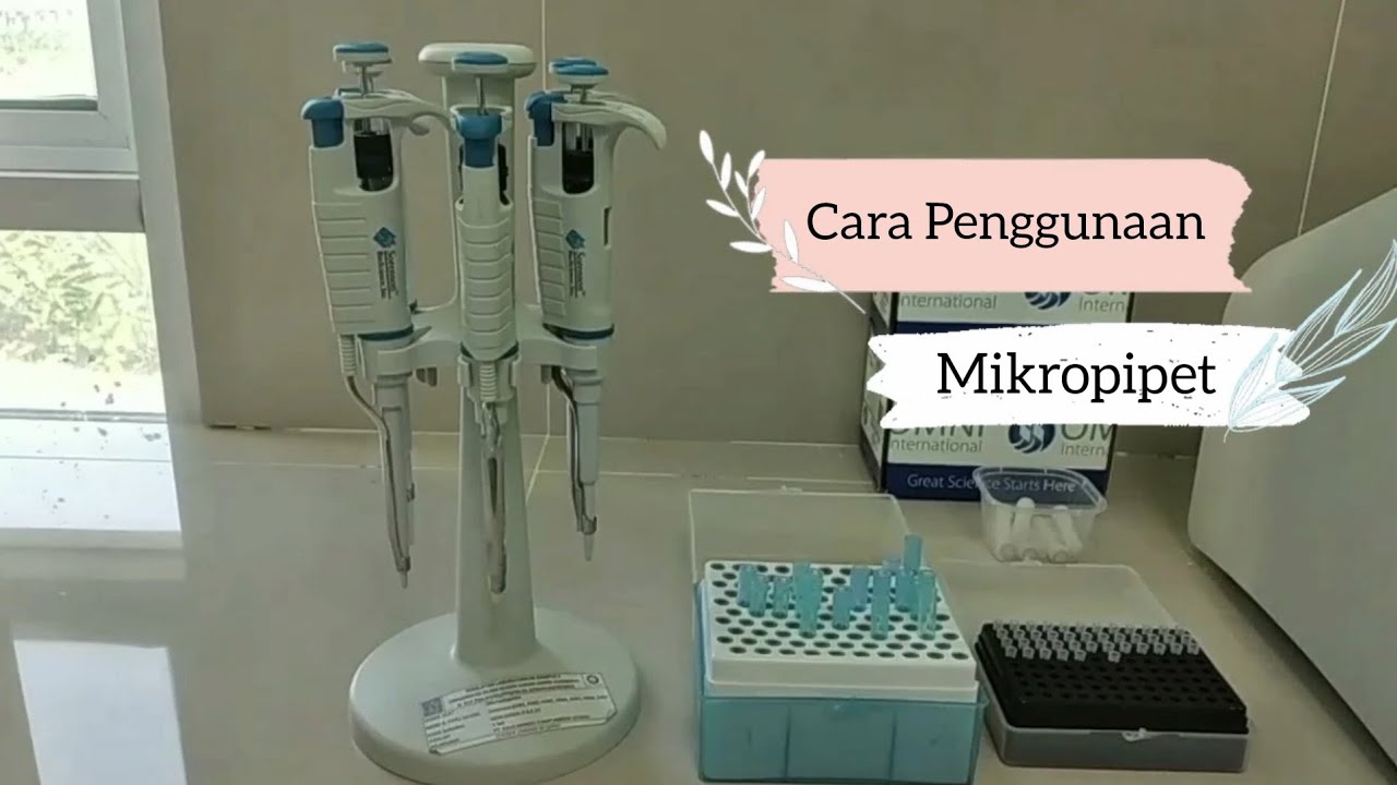 Cara Penggunaan Mikropipet Youtube